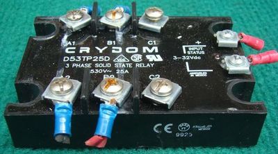 墨西哥进口CRYDOM 快达 D53TP25D 固态继电器3相530v 25A