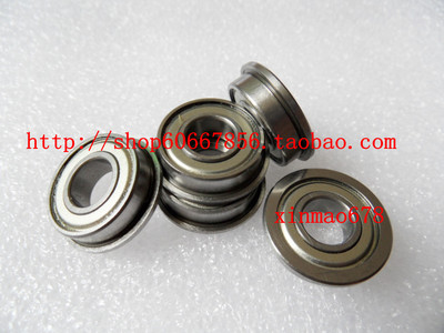 国产挡边轴承F6001zz 尺寸12*28*8mm法兰轴承 杯士轴承