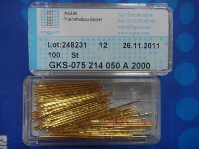 INGUN探针GKS 075 214 050 A2000 高仿探针 小四爪头型