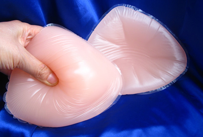 苾美 硅胶假乳房义乳假胸三角形800克分体假乳