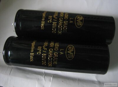 发烧专用电解电容烫金Nover(诺华)80V18000uF 大水塘 英国品牌
