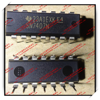 『Entity』SN7407N TI  DIP-14 进口原装 直拍