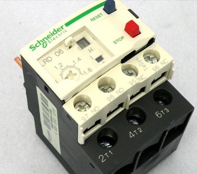 原产施耐德(上海) 热过载继电器 LRD06C LR-D06C 1-1.6A 热销现货