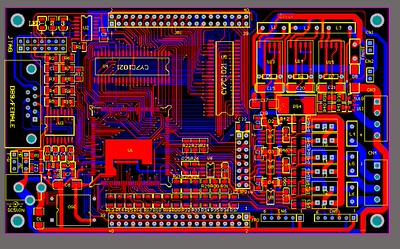 TMS320F240开发板原理图pcb F240 IR2103 IRF2807 320F240 LM2576