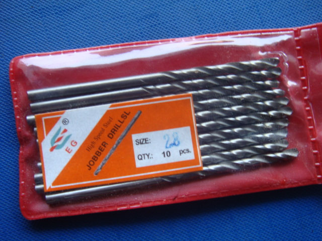 直柄麻花钻 M2.8 (一包1个)