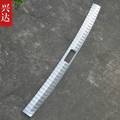 2016款斯柯达全新速派专用不锈钢后备箱踏板New Superb内置后护板