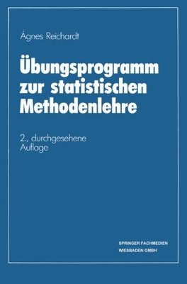 【预售】Ubungsprogramm Zur Statistischen Methodenlehre