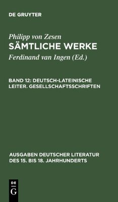 【预售】Deutsch-Lateinische Leiter. Gesellschaftsschriften