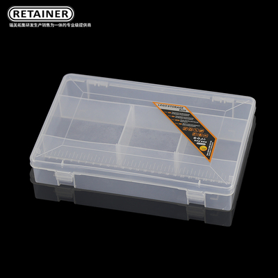 RETAINER瑞美拓全透明大格子零件盒收纳盒分类盒工具盒乐高收纳盒