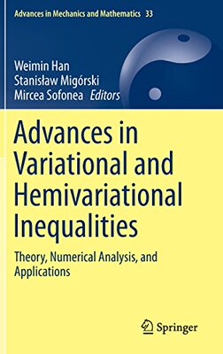 【预订】Advances in Variational and Hemivari...