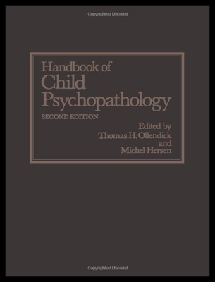 【预售】Handbook of Child Psychopathology