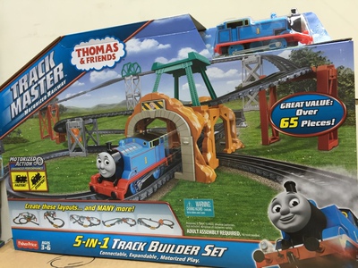 現貨正品費雪托馬斯火車 THOMAS trackmaster 电动轨道积木 5合1