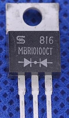 【原装拆机】MBR10100CTF MBR10100 带铁头 肖特基二极管 零配件