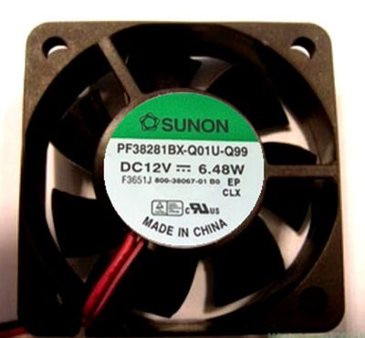 建准 SUNON PF38281BX-Q01U-Q99 3828 12V 6.48W 3.8CM 4线 风扇