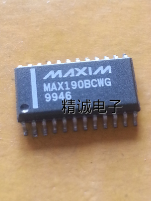 MAX190BCWG MAX190ACWG 全新原装进口IC 实体店库存