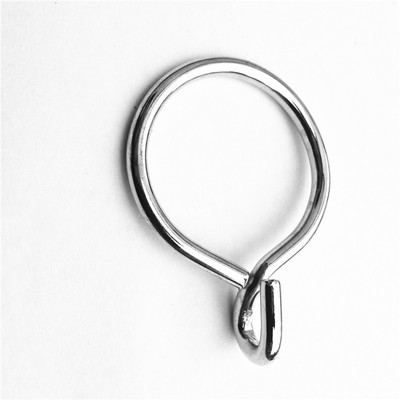 挂钩不锈钢色一体带钩环带钩圈
