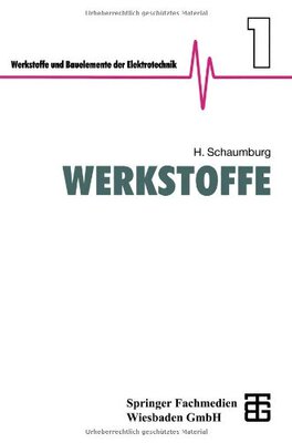 【预售】Werkstoffe