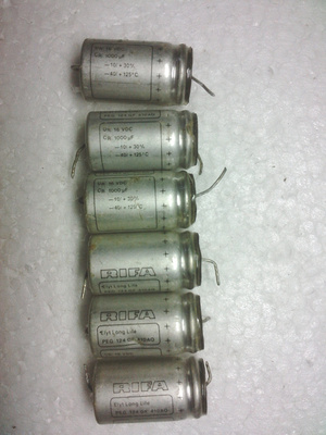 RIFA 力发 PEG124系列 16V 1000UF 轴向发烧电容