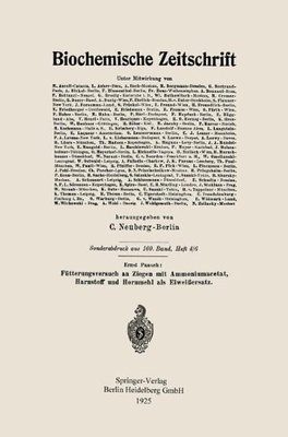 【预订】Futterungsversuch an Ziegen Mit Ammo...