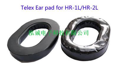 现货Telex耳套HR-1L/HR-2L飞行员耳麦正品耳机海棉套 耳棉套 耳罩