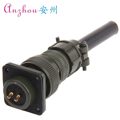 MS5015 2芯 美军标航空插头 MS3106A 14S-9P MS3102A 14S-9S 直头