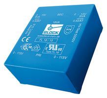 BLOCK FL18/15 18VA 2X15V PCB 变压器