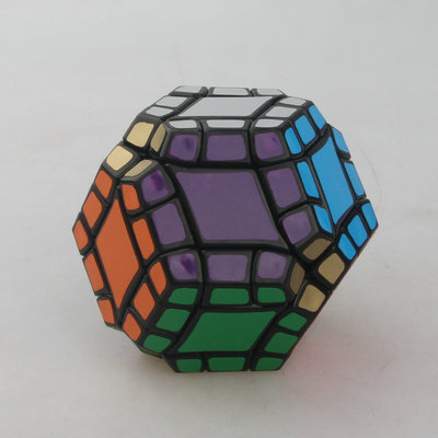 蓝蓝异形十二面体魔方包邮