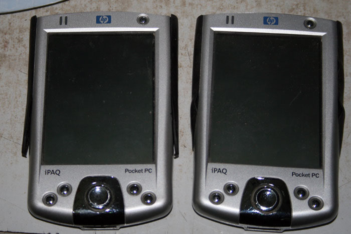 X 惠普 彩屏pda 掌上电脑 看书机 古董收藏品