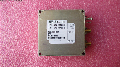 美国CTI SLS-3305 3400MHz 12V SMA微波振荡器 频综 锁相环振荡器
