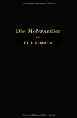 【预订】Die Messwandler: Ihre Theorie Und Praxis