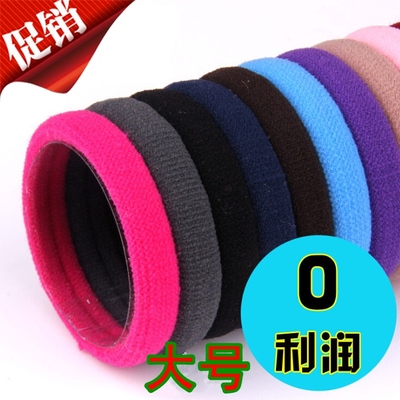 弹力耐用无缝橡皮筋不伤发头饰品