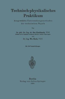 【预订】Technisch-Physikalisches Praktikum: ...