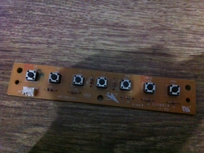 长虹LT3288 按键板 JUJ7.820.265