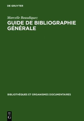 【预售】Guide de Bibliographie Generale