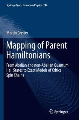 【预订】Mapping of Parent Hamiltonians