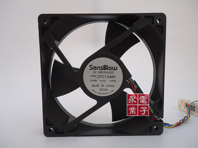 原装台达DELTA EFC1248D 12025 48V 0.21A 4线PWM 交换机风扇