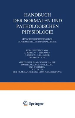 【预订】Handbuch Der Normalen Und Pathologis...