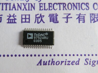 AD9752ARUZ 数模转换器- DAC 12-Bit 100 MSPS 实体店品质保障