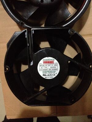 220V台湾Mechatronics UF15KC12 17255 115V 39／38W双滚珠风扇