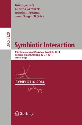 【预订】Symbiotic Interaction