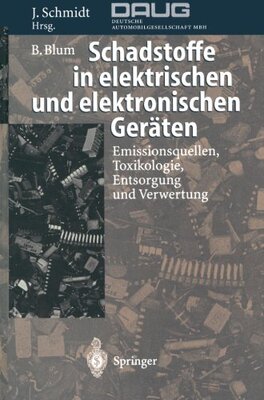 【预订】Schadstoffe in Elektrischen Und Elek...