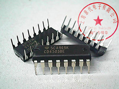 CD4503BE  TI   DIP-16【原装】赛格市场G332室实体店 现货
