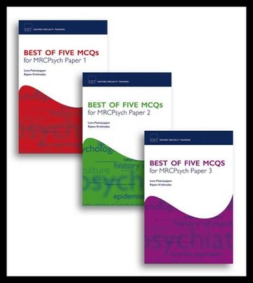 【预售】Best of Five McQs for MRCPsych Paper, 3-Volume