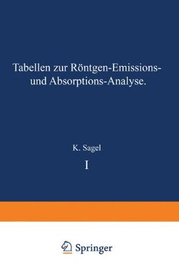 【预订】Tabellen Zur Rontgen-Emissions- Und ...