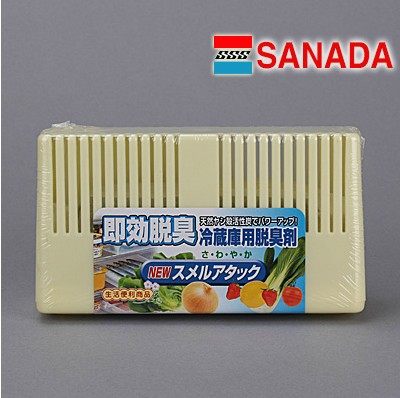日本进口正品厨房冰箱冷藏室脱臭剂天然活性炭除臭除味剂