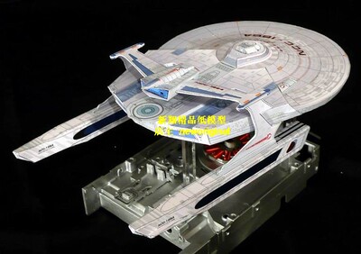 科幻飞碟UFO太空宇宙飞船 星际迷航startrek 信望号飞船模型