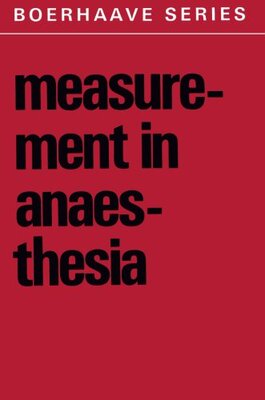 【预订】Measurement in Anaesthesia