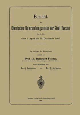 【预订】Bericht Des Chemischen Untersuchungs...