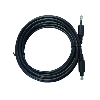 厂家直销配鑫声DLR镀金黑色光纤线数字光纤线方对圆3米MA3-NG