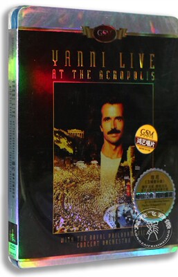 【正版现货】雅尼 雅典卫城音乐会DVD Live at the Acropolis